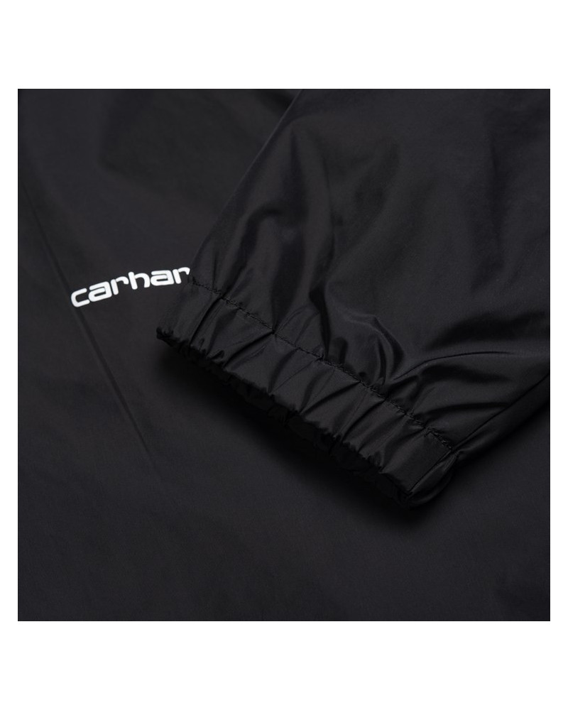 Carhartt Wip Giacca Carhartt Script Coach Jacket Black/Wax