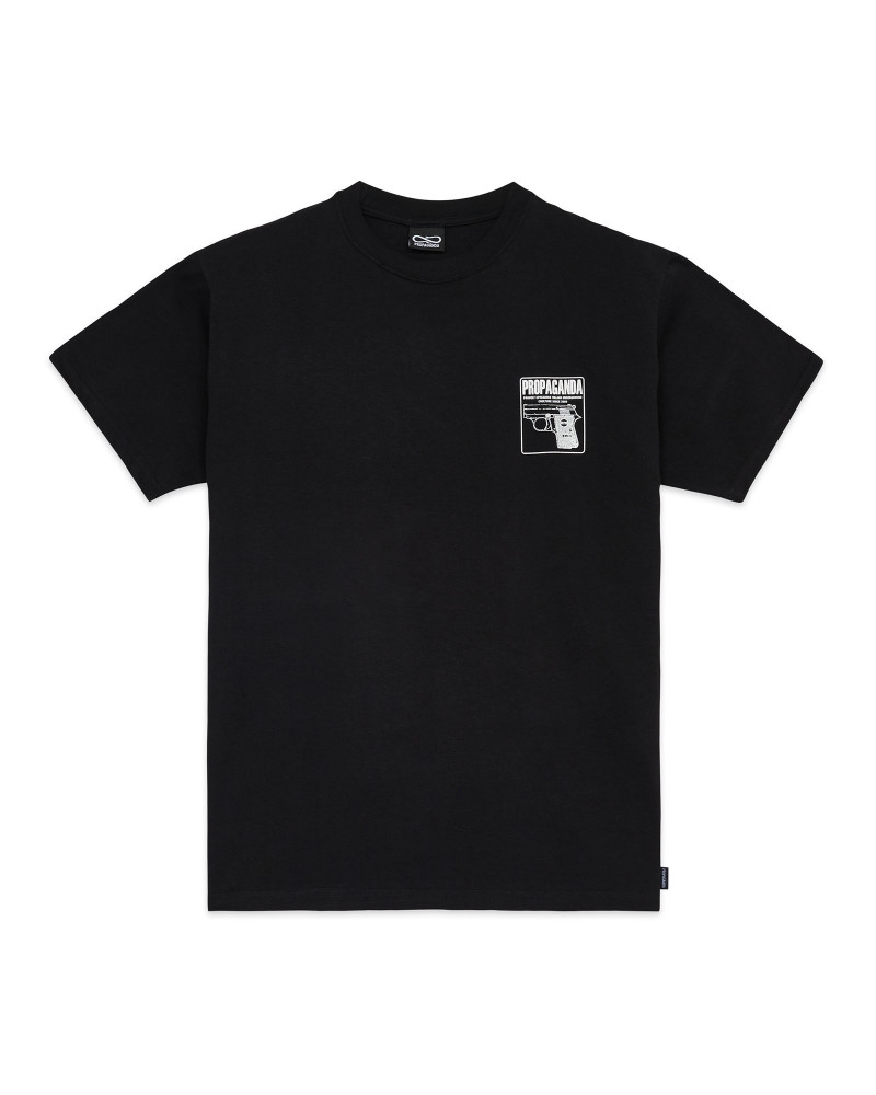 Propaganda T-Shirt Blueprint Tee Black | Propaganda Store