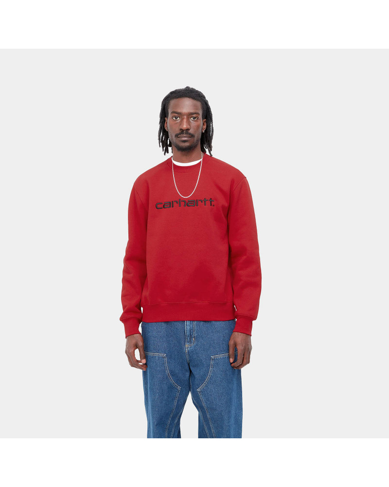 Carhartt Wip Carhartt Sweat Rocket/Black | Carhartt