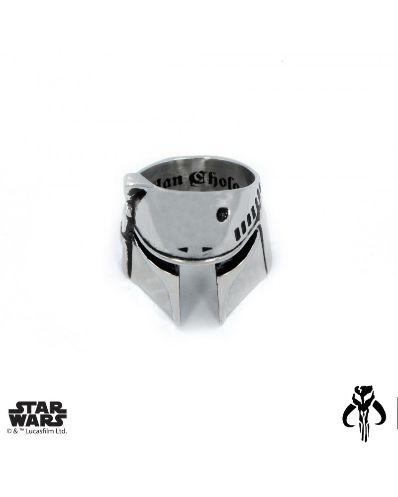 Anello in metallo Argento Han Cholo Star Wars Boba Feet Negozio Online