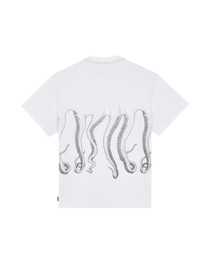 Octopus Outline Tee White | Negozio Octopus